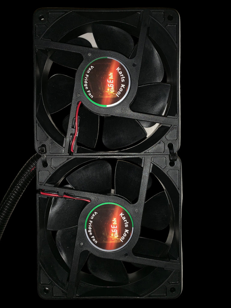 5600Q QUAD FRIDGE External Fan Kit SIDE VENT Fans IP67 DUST AND WATERP ...